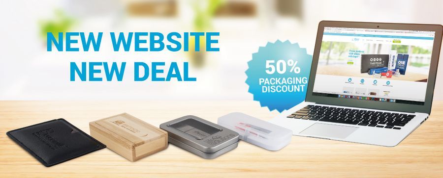 50% discount on packaging!